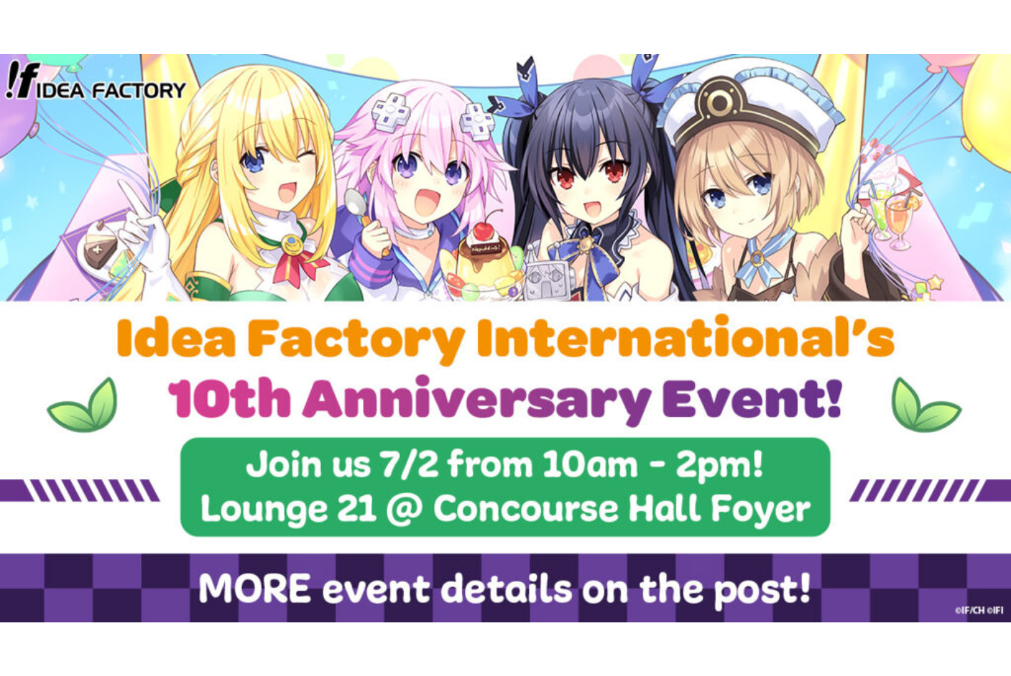 Idea Factory International 10th Anniversary Event @ Anime Expo! | Idea ...